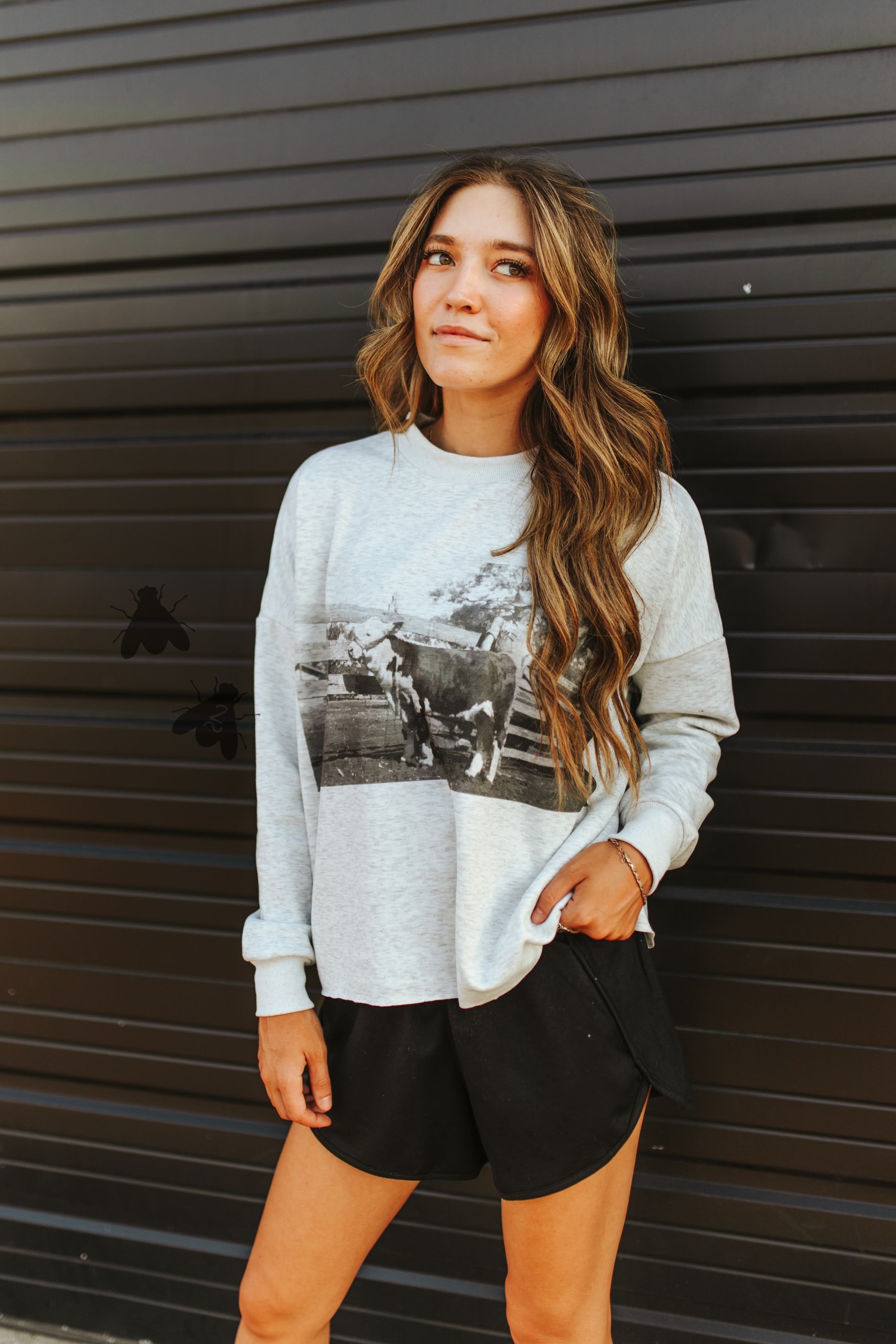 Old School Crewneck – Cowbabes Designs